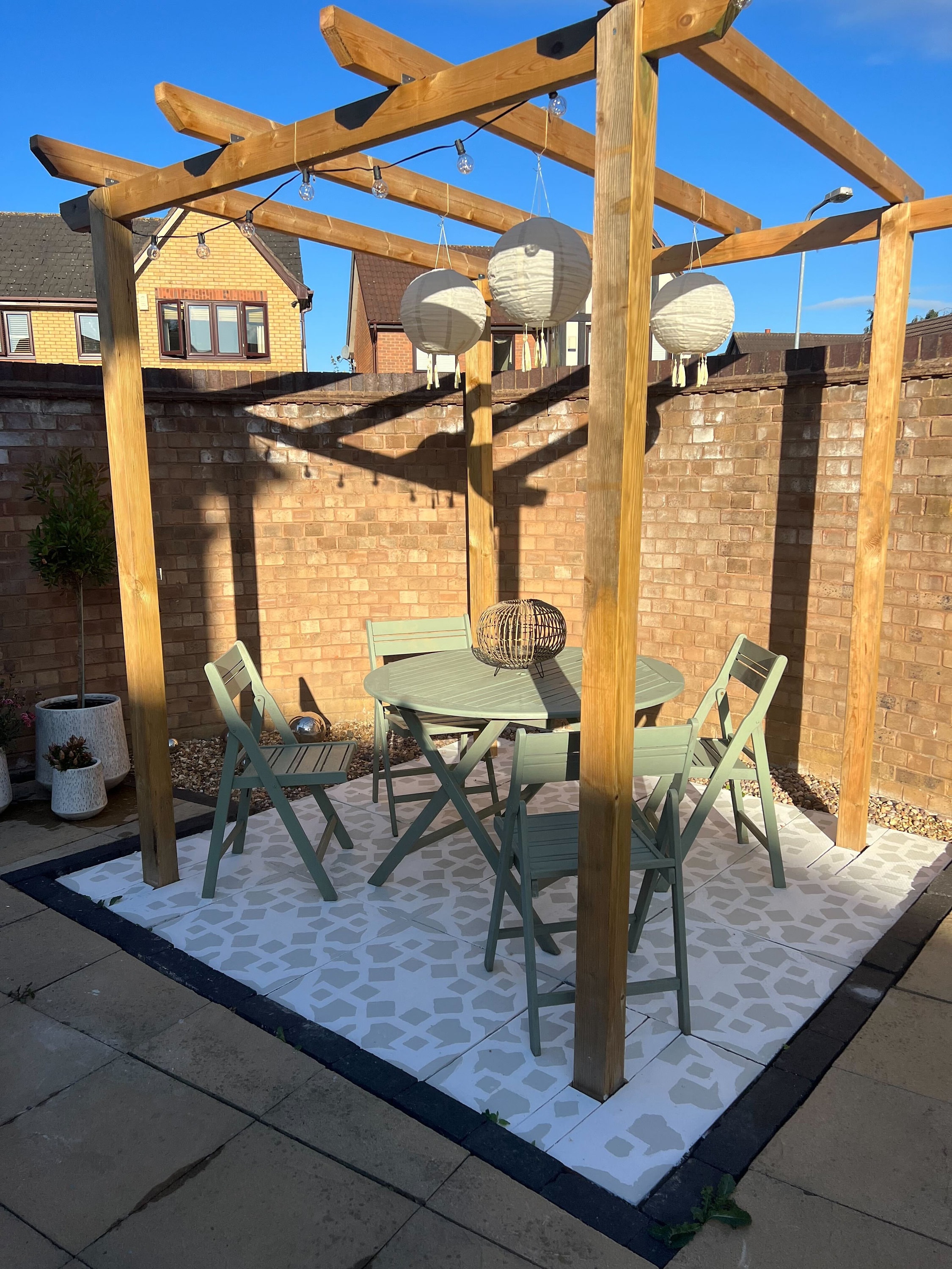 Ex-display Royal Garden Walkway Pergola, Pressure Treated, 2.4m X 2.4m ...