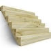 Exterior Garden Timber Steps, Pressure Treated, Outside Stairs ...
