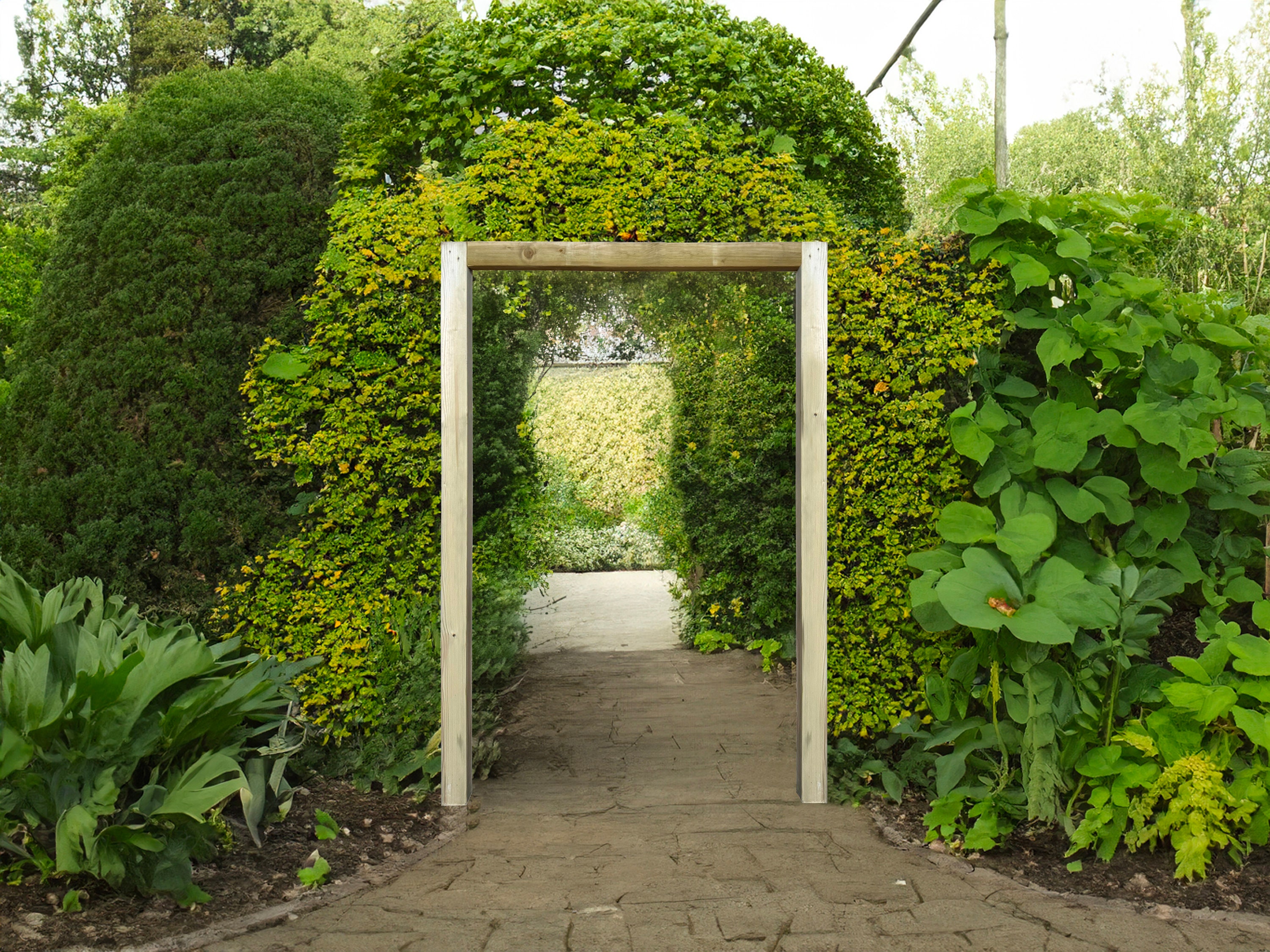 The Infinity Garden Walkway Pergolas, Pressure Treated, Multiple Sizes ...