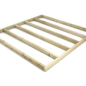 Decking Frame Kit, Joists, Garden Timber Base, 4" X 2" Multiple Sizes ...