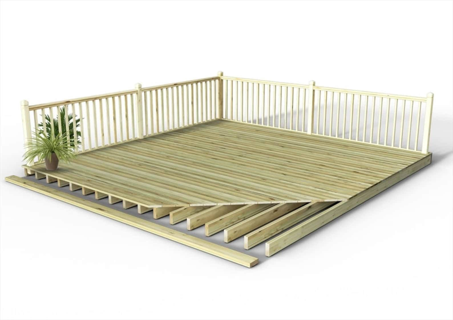 EXTREMELY CHEAP! Reject Discount Decking Kits, Complete Packs, Multiple ...