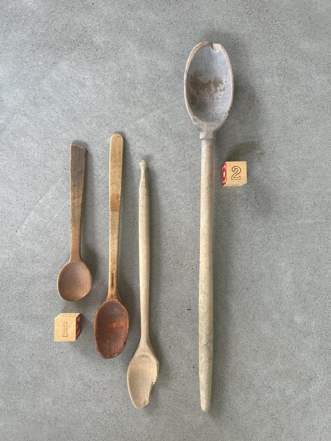 Antique Hand Carved Wooden Spoon: Rustic Farmhouse Kitchen Decor - Etsy