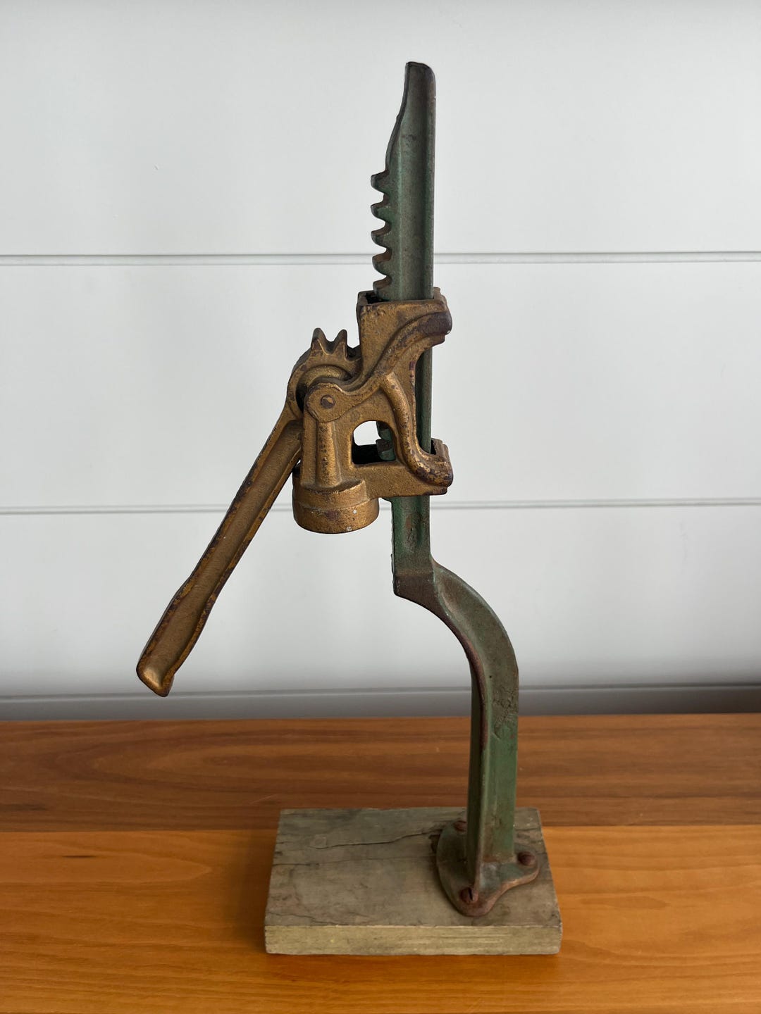 Vintage Cast Iron Bottle Capper Rustic Antique Decor for Bar or Man ...
