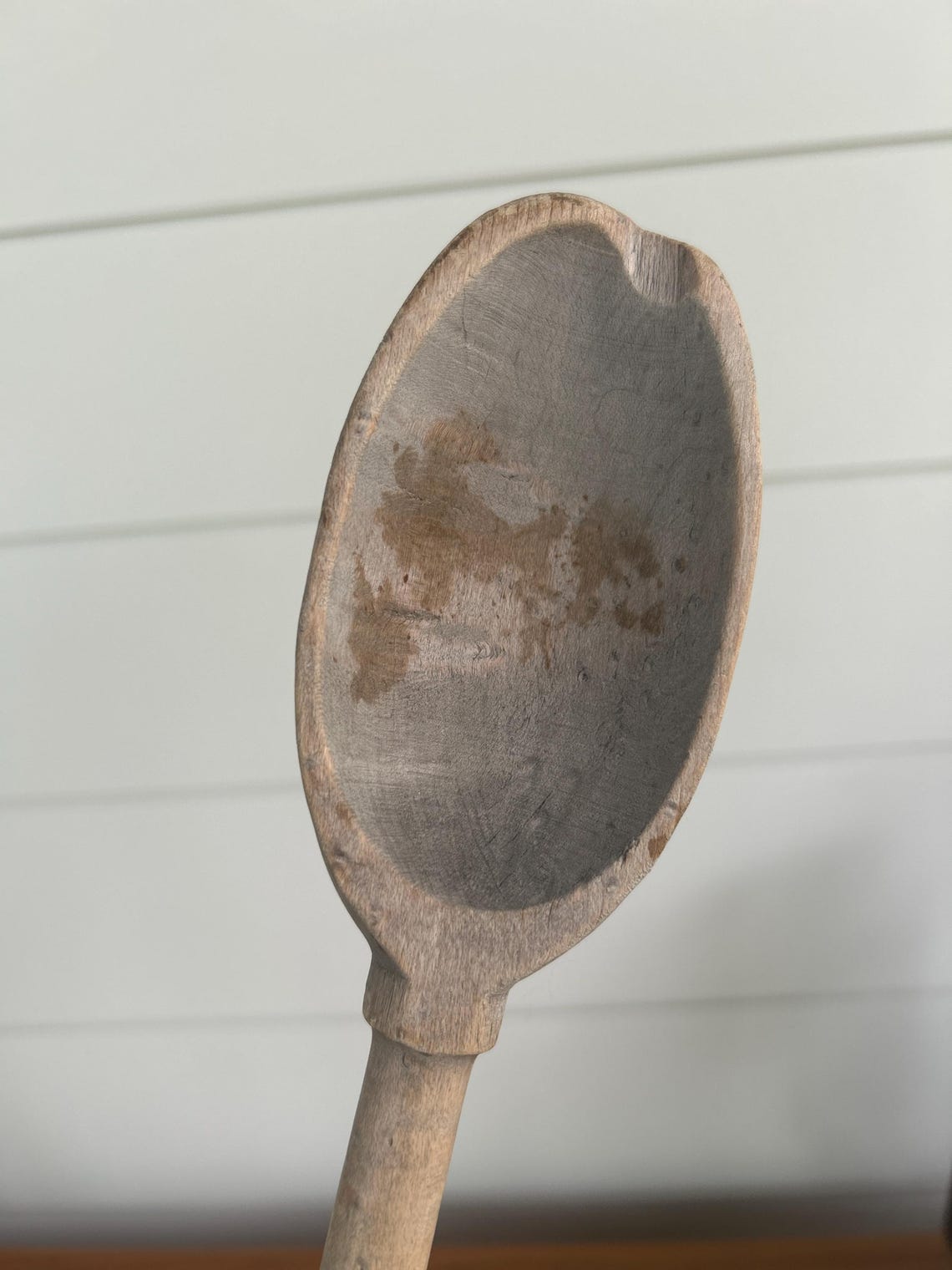 Antique Hand Carved Wooden Spoon: Rustic Farmhouse Kitchen Decor - Etsy