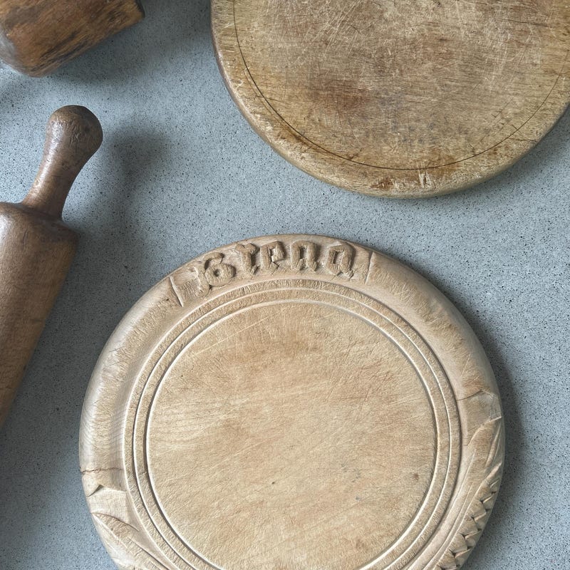Rustic Bread Board - Etsy