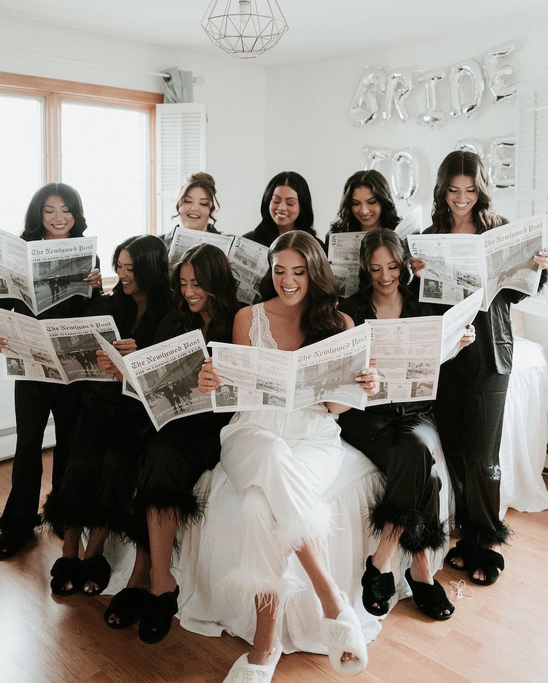 Wedding Newspaper Program PRINTED - Etsy