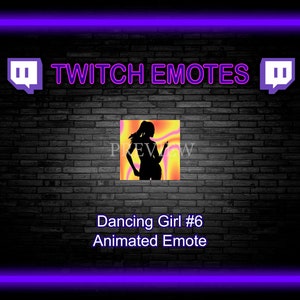 Dancing Girl Emote #6 - Etsy