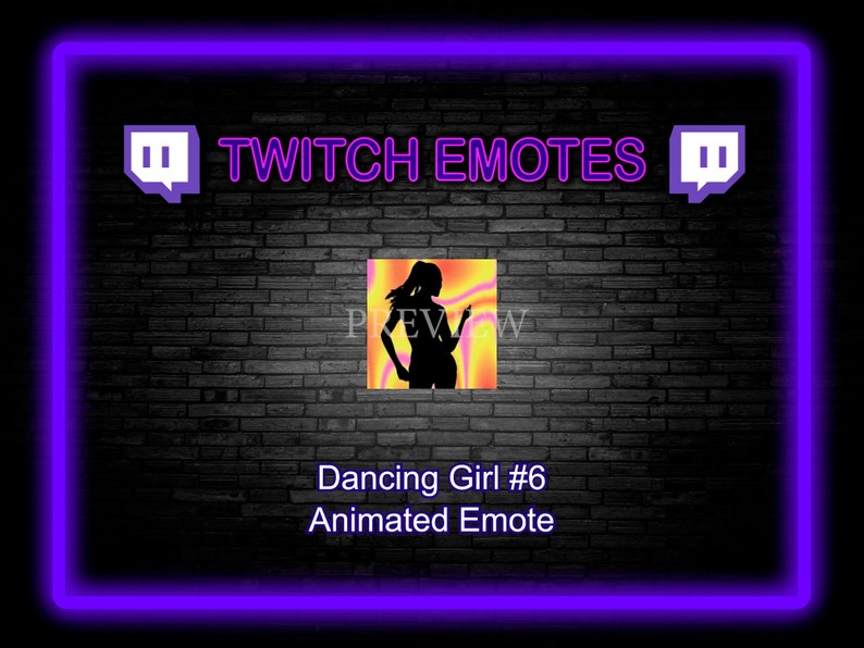 Dancing Girl Emote #6 - Etsy