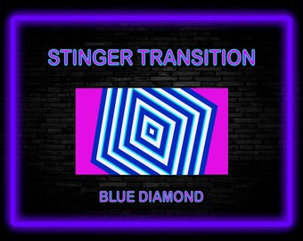 Water Star Transition Blue Twitch Stream Stinger Cute Transition Star ...