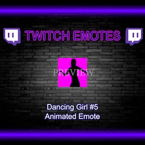 Dancing Girl Emote #5 - Etsy