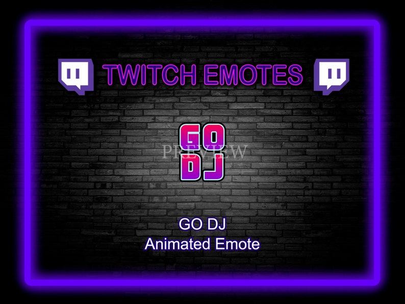 GO DJ Animated Emote - Etsy