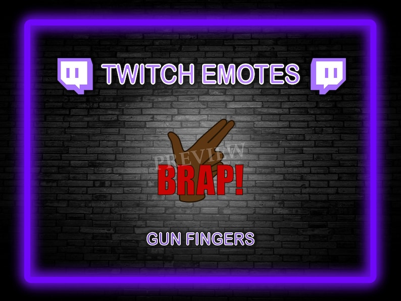 Gun Fingers Emote - Etsy