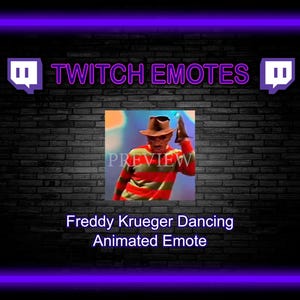 Freddy Krueger Dancing Animated Emote - Etsy