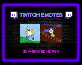 ANIMATED Middle Finger Homer Simpon | Twitch | Discord | Youtube ...