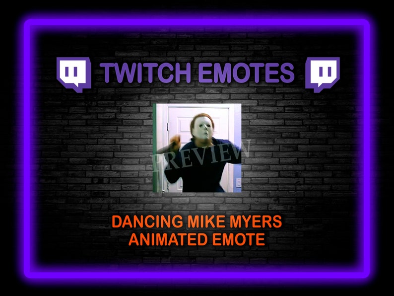Halloween Mike Dancing Twitch Emote - Etsy