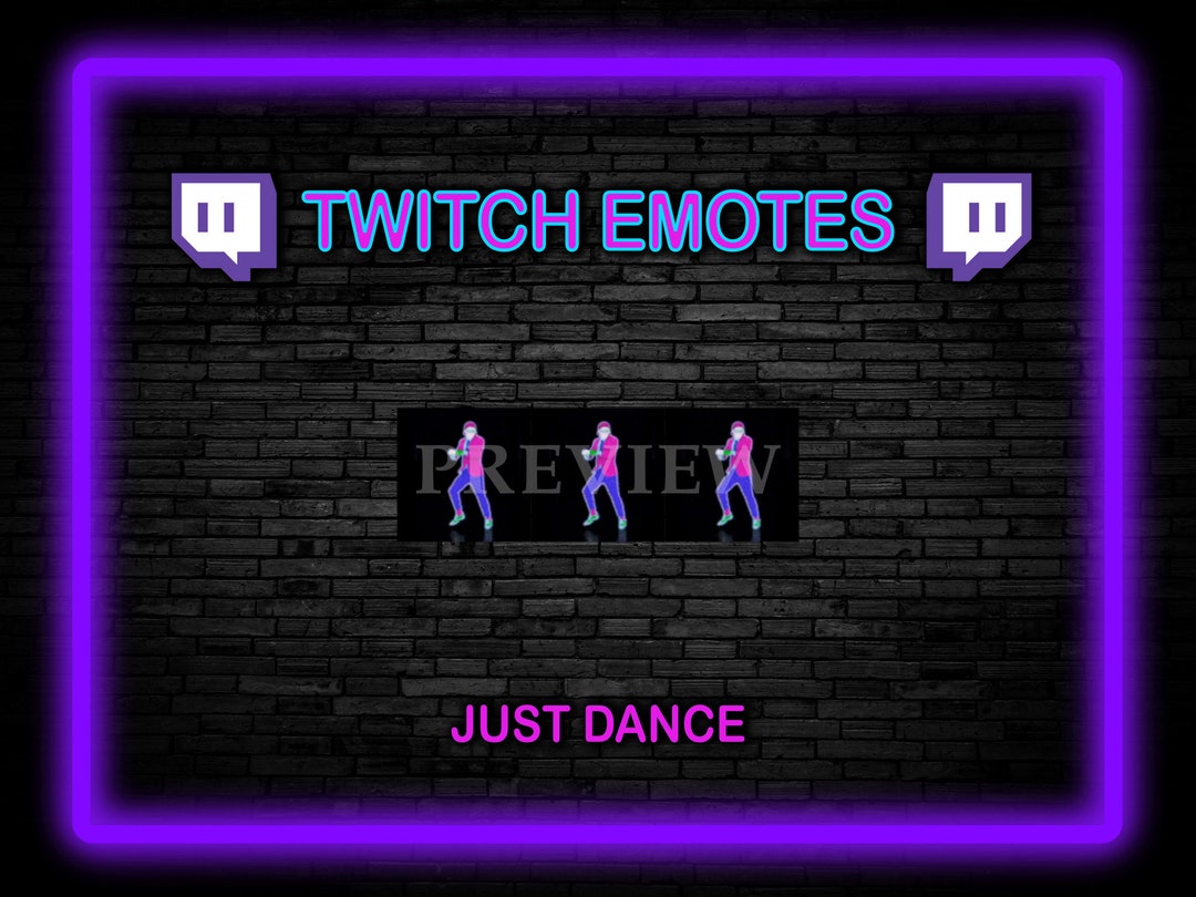 Just Dance Emote - Etsy