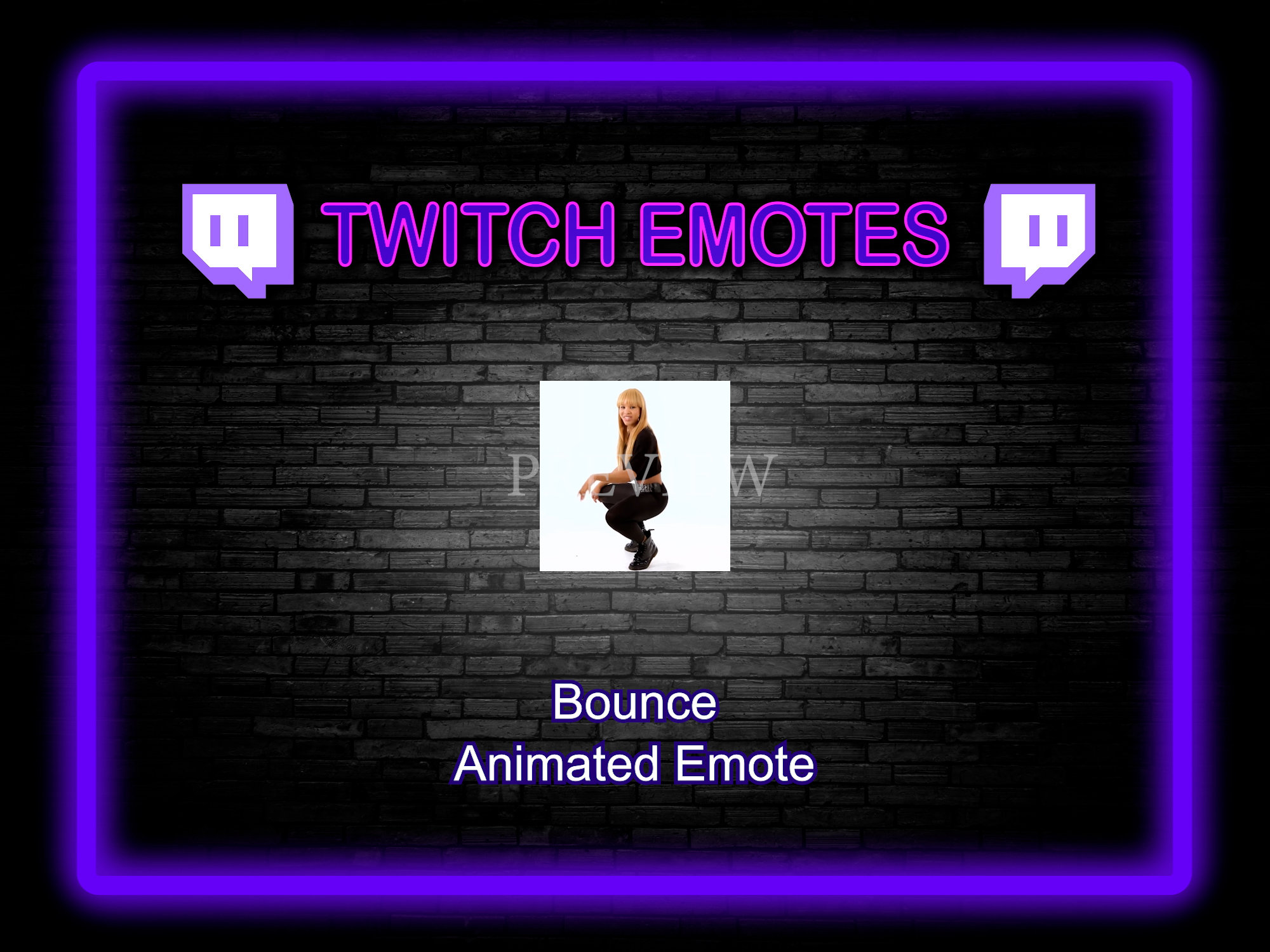 Bounce Dance Animated Emote - Etsy