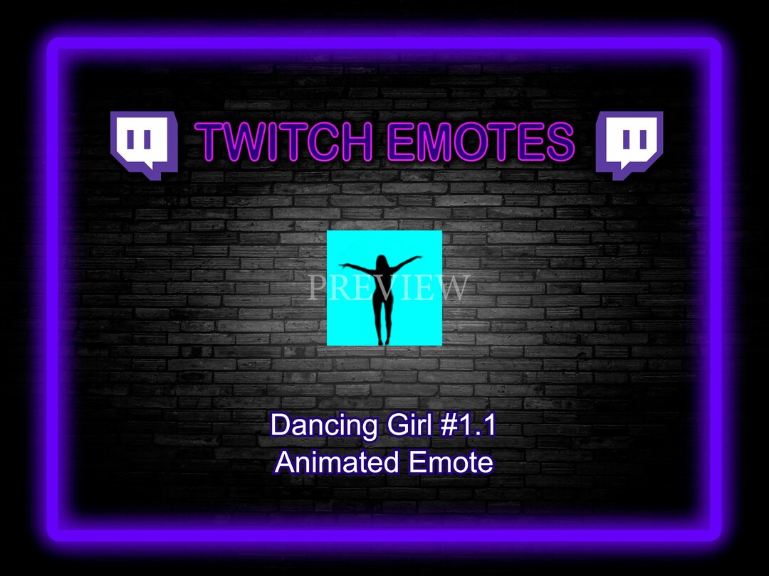 Dancing Girl Emote 1.1 - Etsy