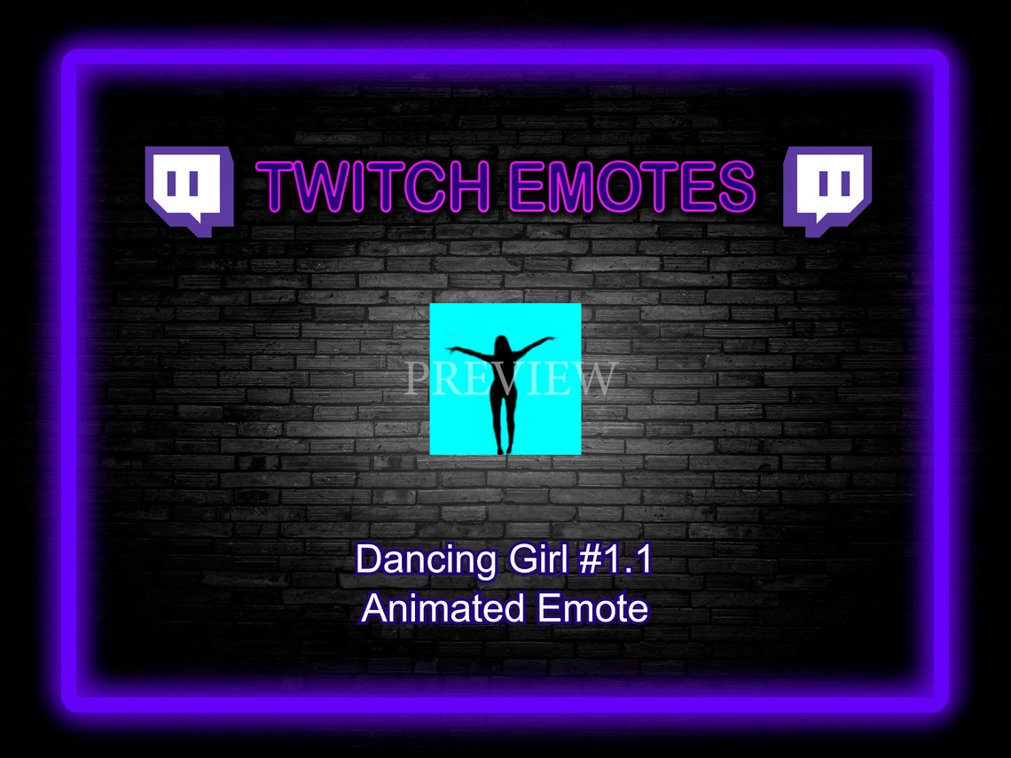 Dancing Girl Emote 1.1 - Etsy