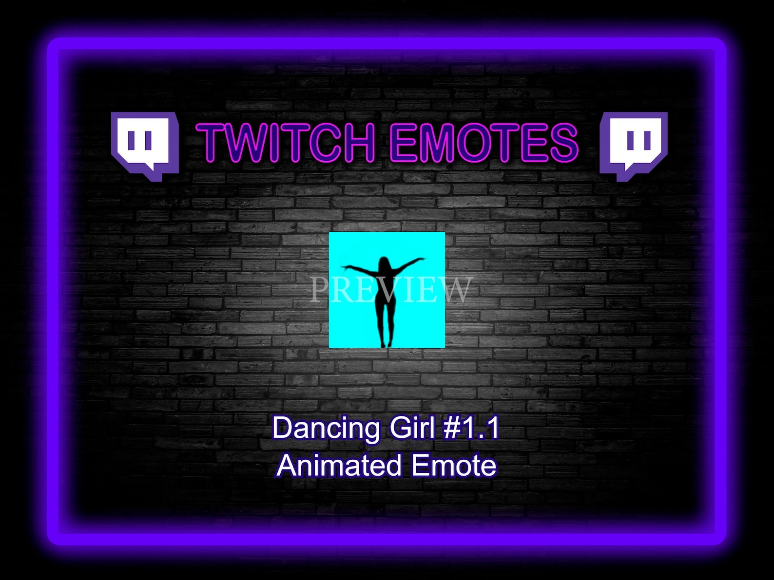Dancing Girl Emote 1.1 - Etsy