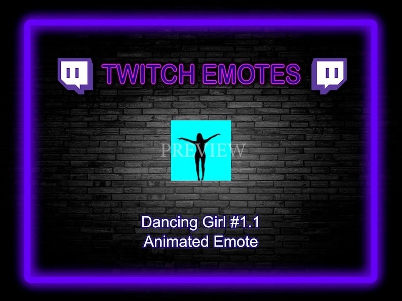 Dancing Girl Emote 1.1 - Etsy