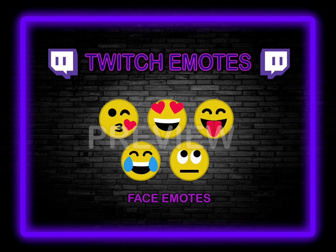 Face Emotes - Etsy