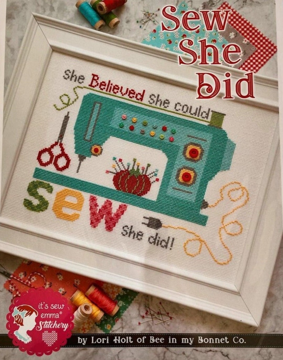 It's Sew Emma Stitchery by Lori Holt in My Bonnet Co. Sew - Etsy