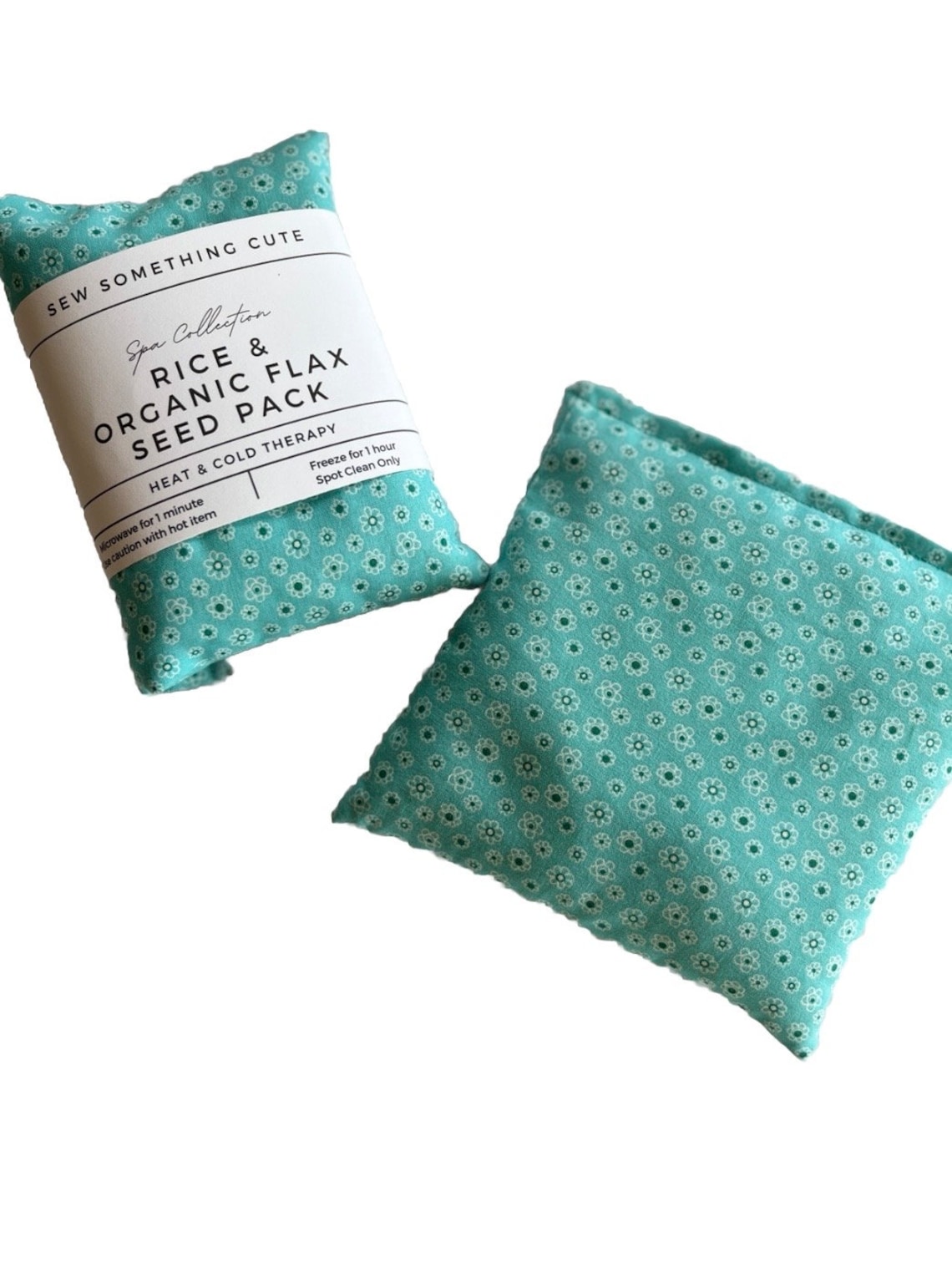 Microwavable Rice Bag | Heating Pad| Natural Healing | Cold Therapy and ...