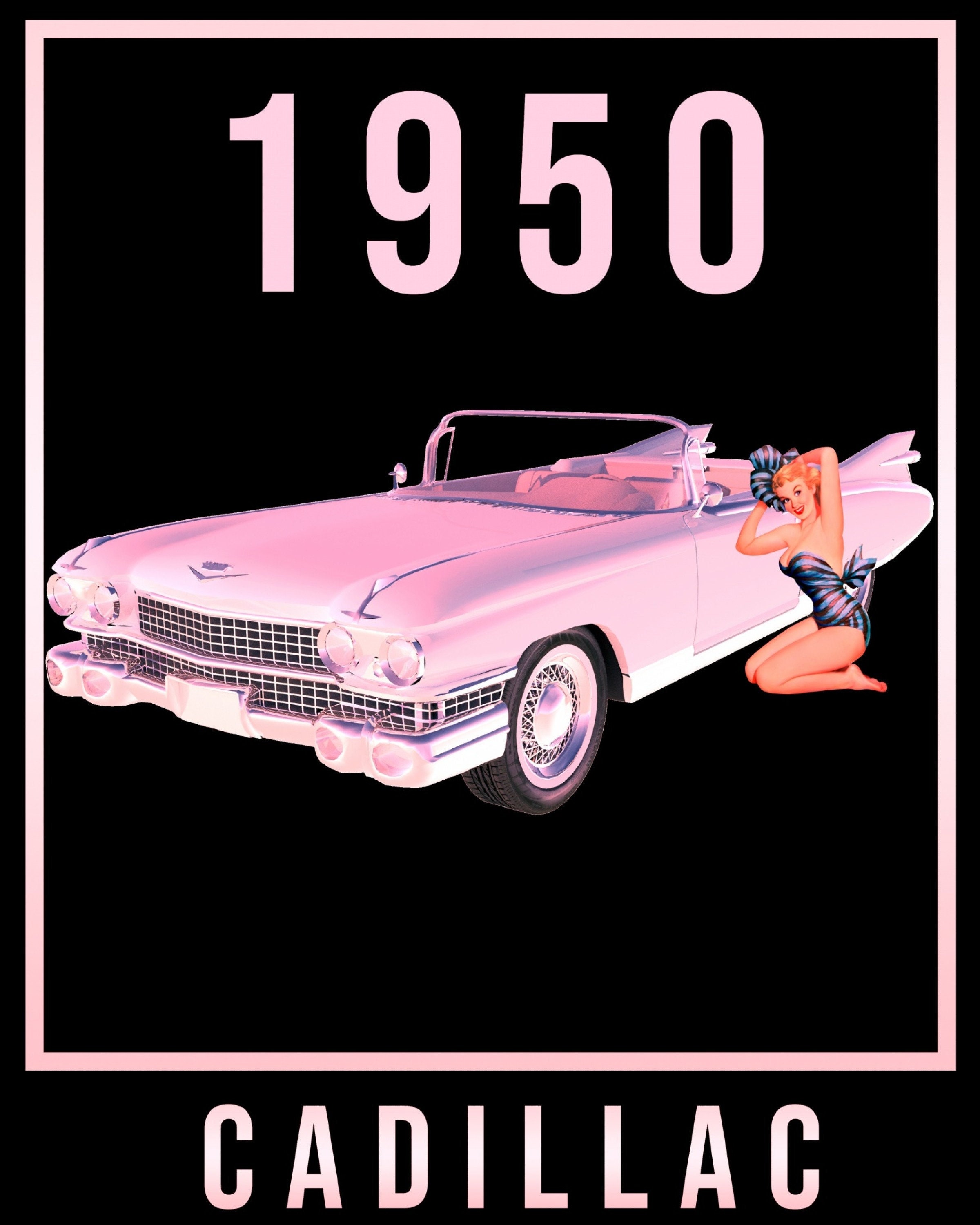 1950 Pink Cadillac