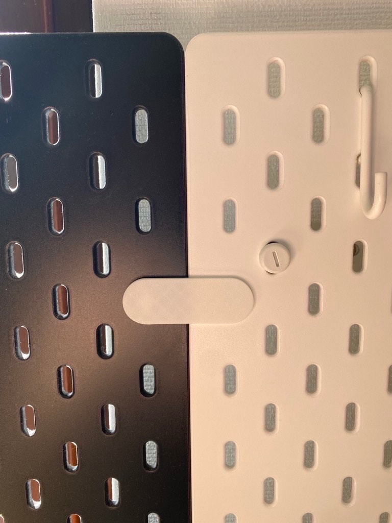 Ikea Skadis Connector Ikea Skadis Connection Perforated Wall Connector ...