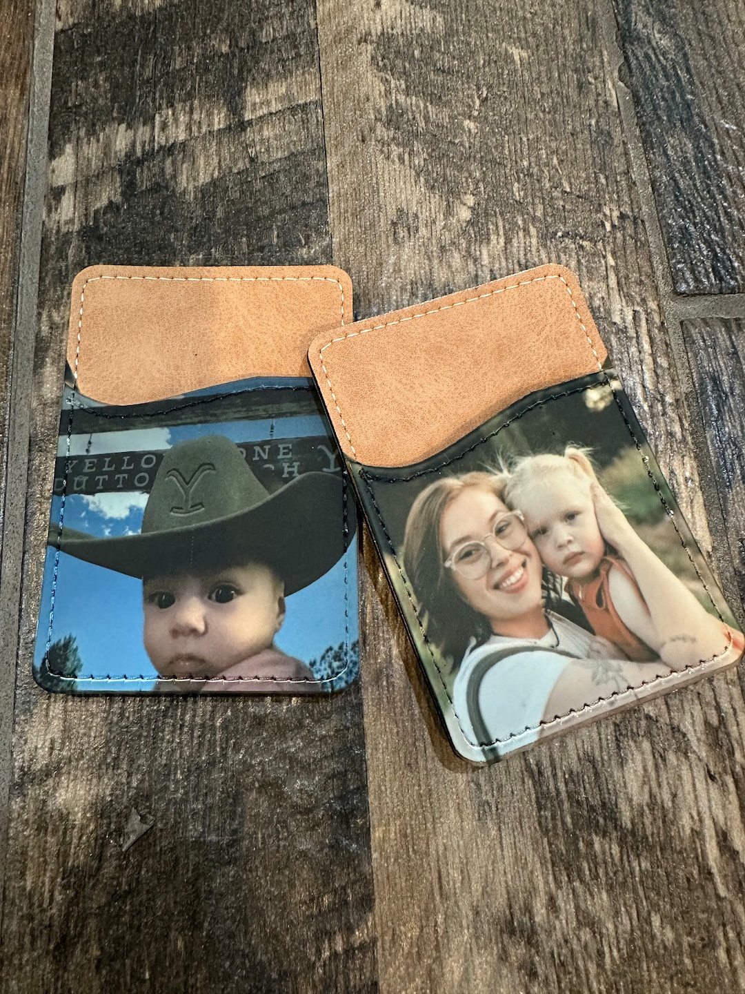 Customized Photo Adhesive Wallet - Etsy