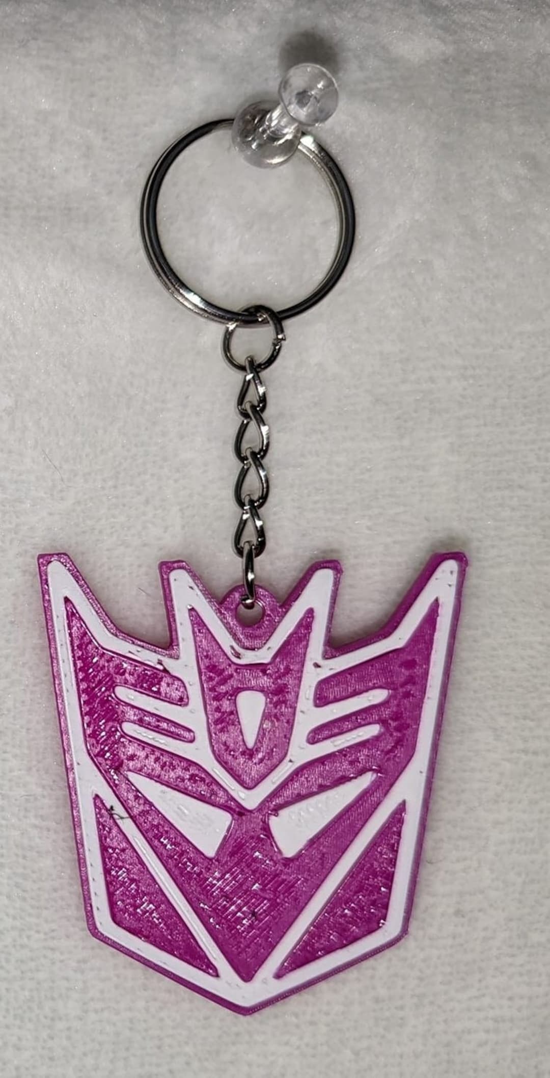 Transformers Decepticon Full Color Abs Keychain - Etsy