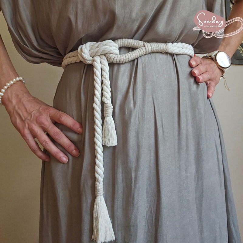 Macrame Belts for Women - Etsy