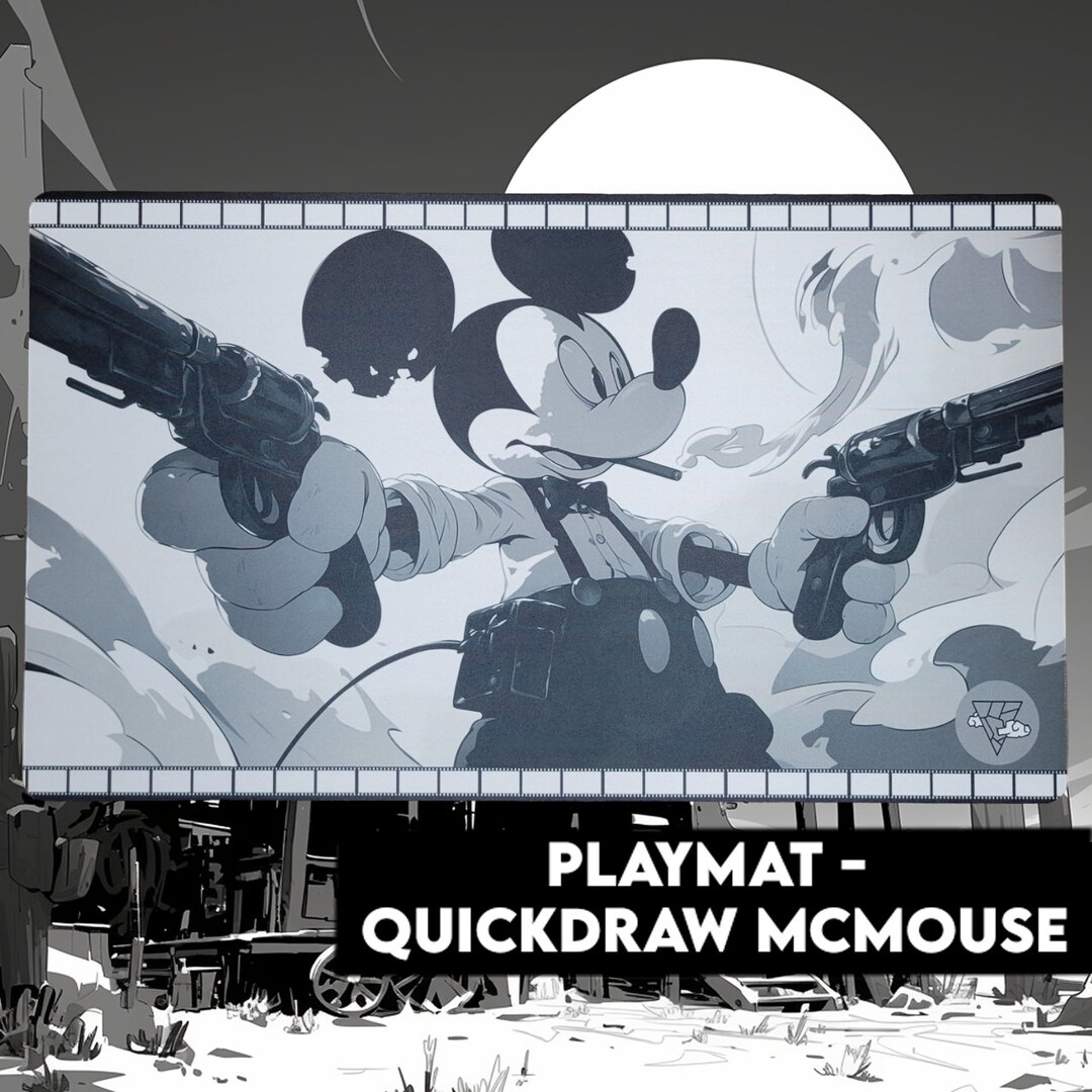 Playmat Quickdraw Mcmouse - Etsy