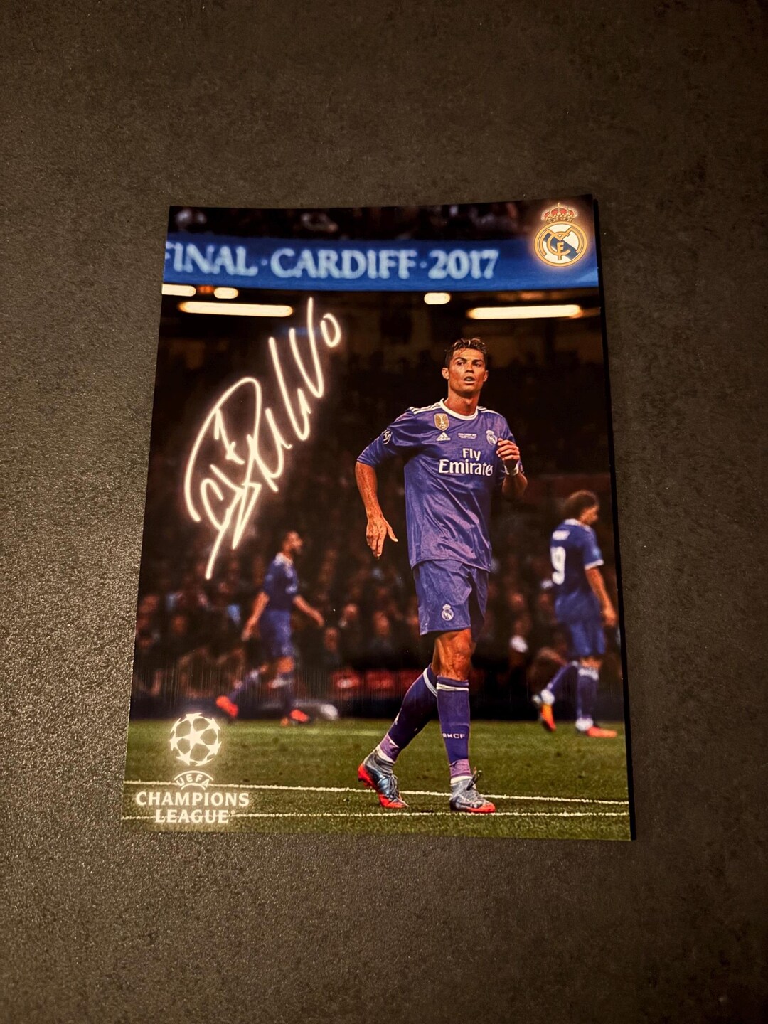Cristiano Ronaldo #7 Signed Photo | Real Madrid | High-quality Print ...