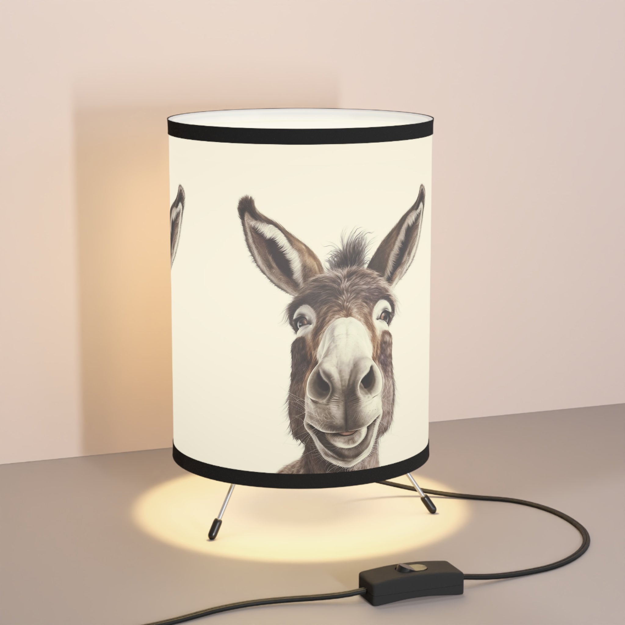 Whimsical Donkey Table Lamp - Etsy