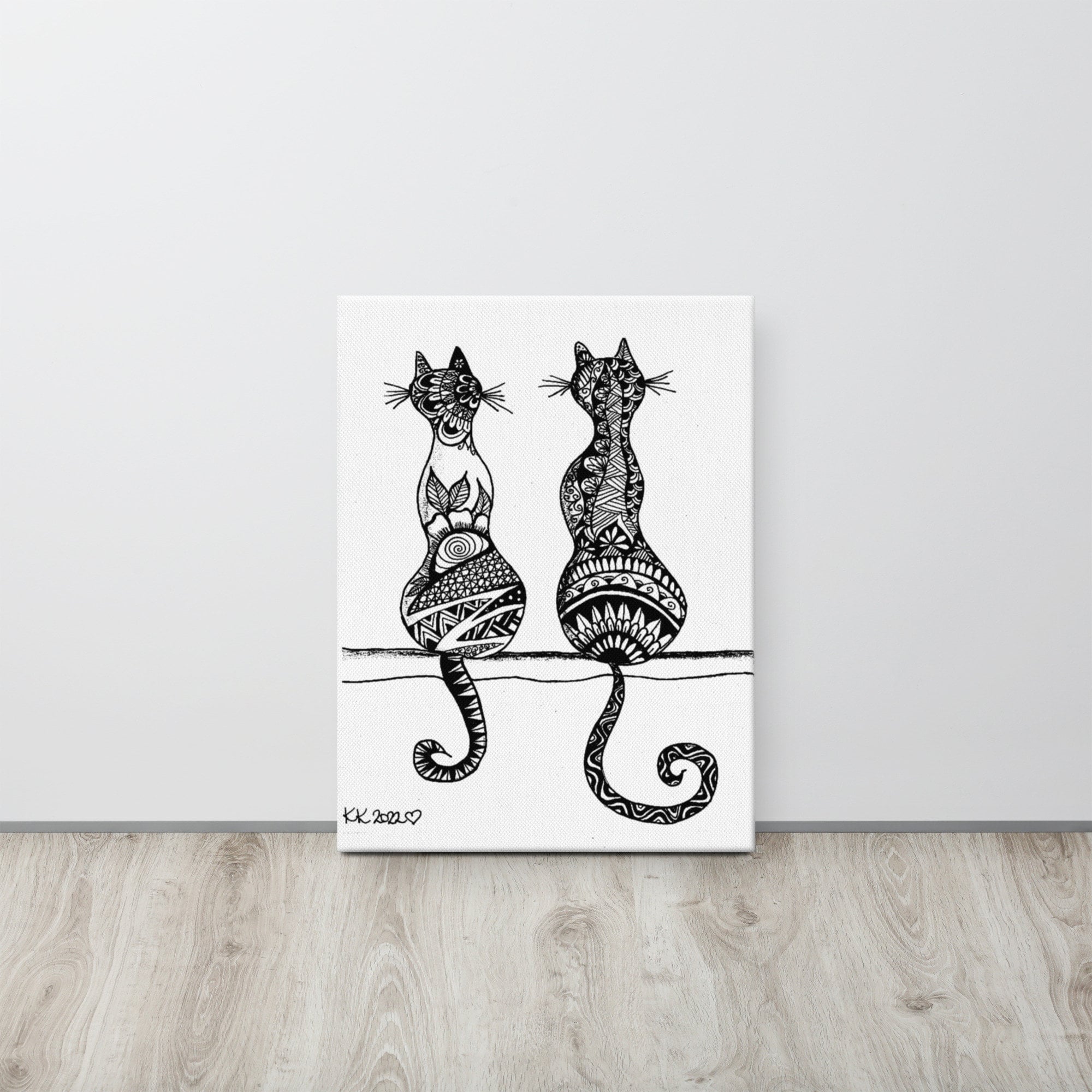 Zentangle Cats - Etsy