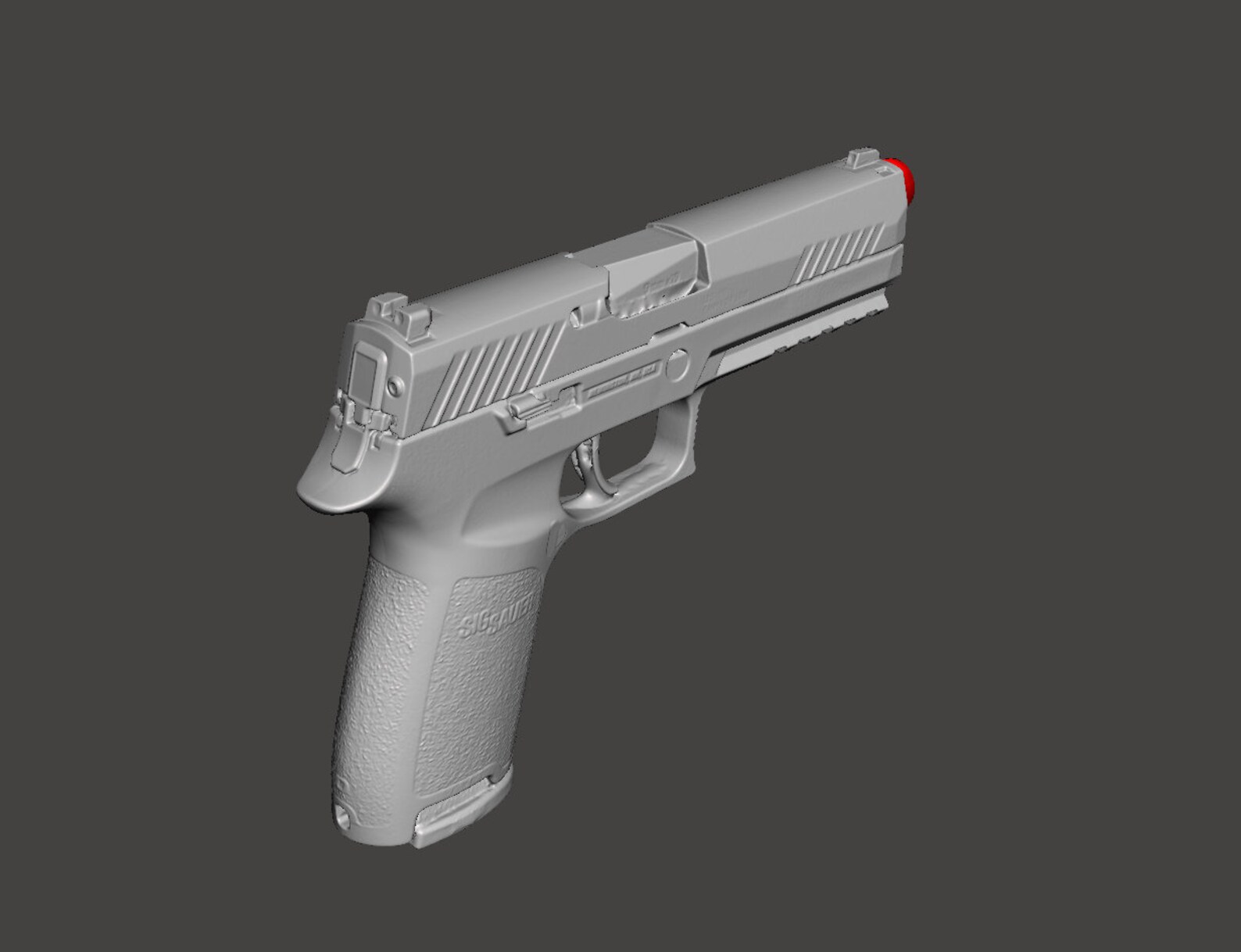 Sig Sauer P320 Full Size 3d Stl Mold | Holster Mold | Prop | Holster ...