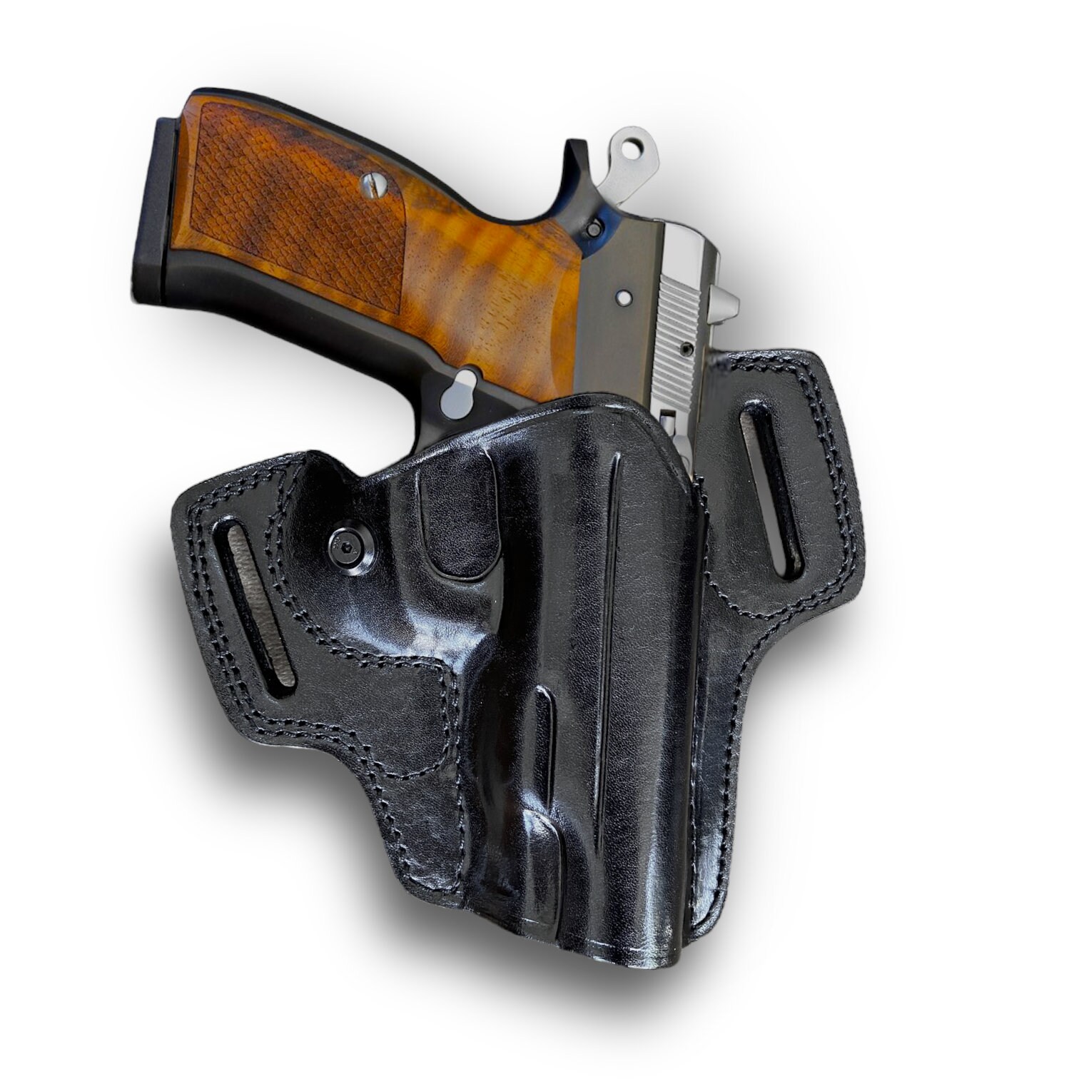 Browning Hp Owb Combat Master Custom Leather Holster Choose Color - Etsy
