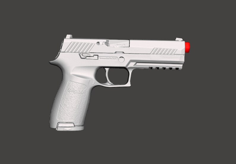 Sig Sauer P320 Full Size 3d Stl Mold | Holster Mold | Prop | Holster ...