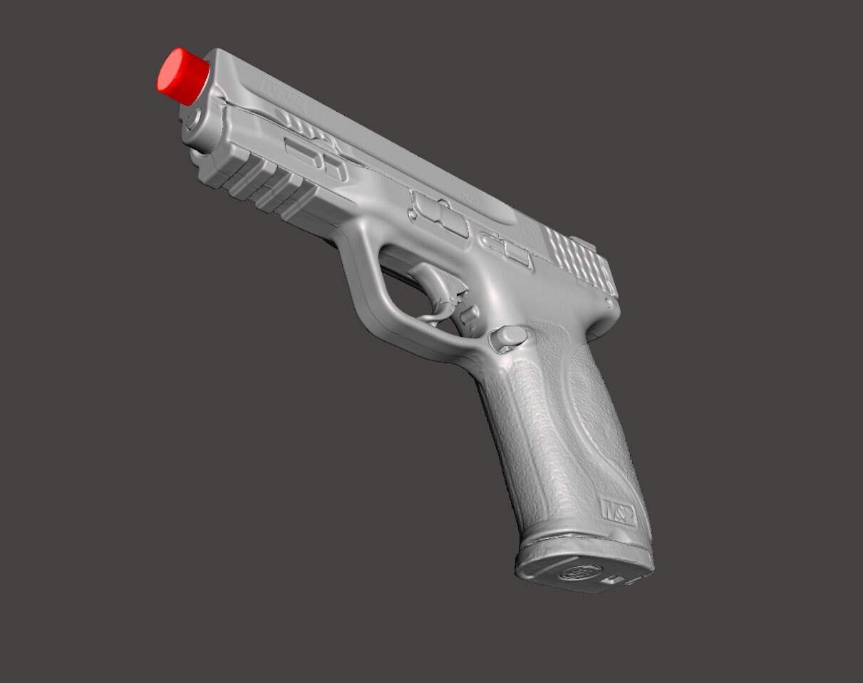 Smith Wesson Mp9 M2.0 3D Stl Mold | Training | Tools for Holster | No ...