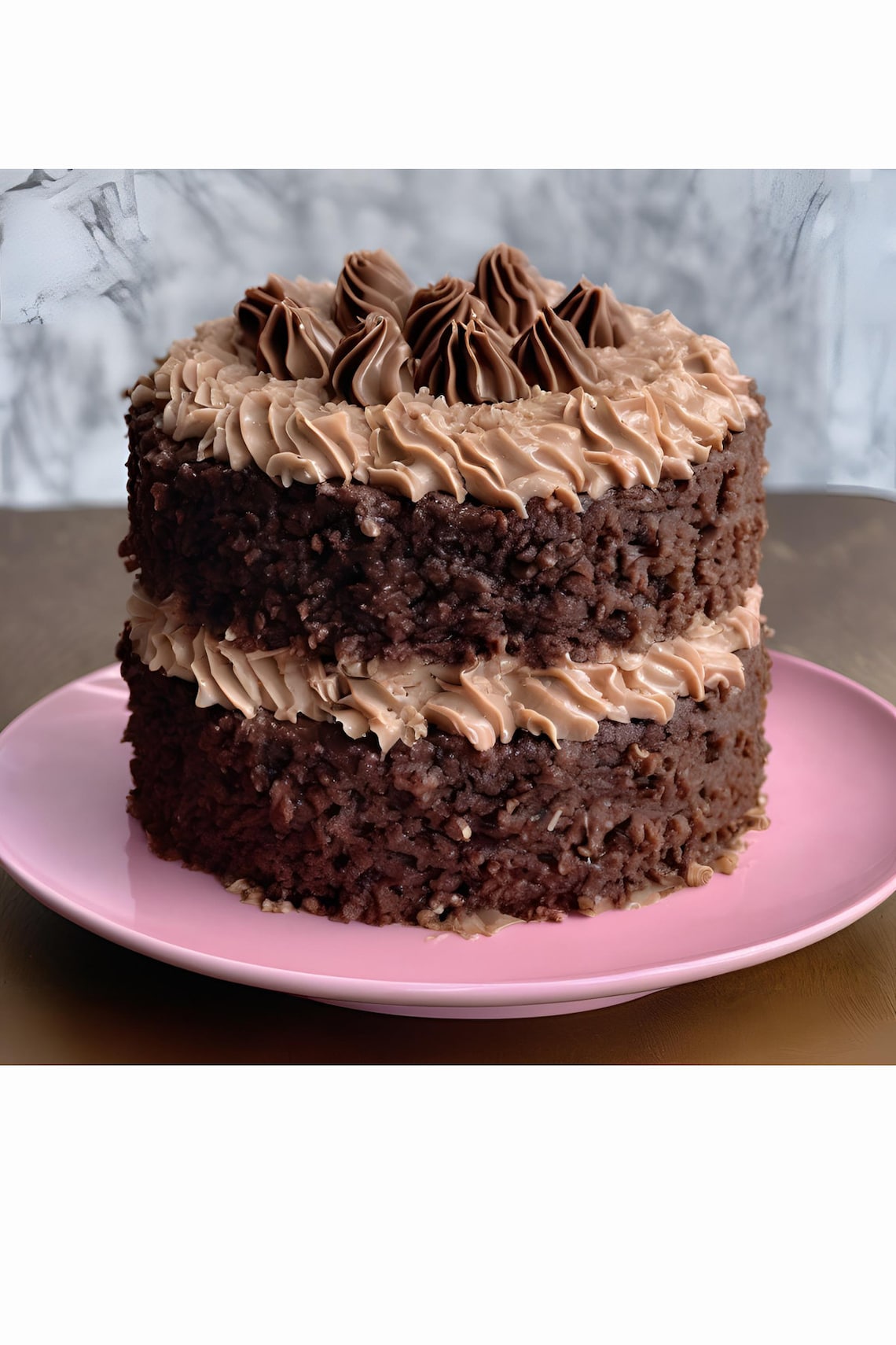 German Chocolate Cake | Crumbl Inspired Recipe - Etsy