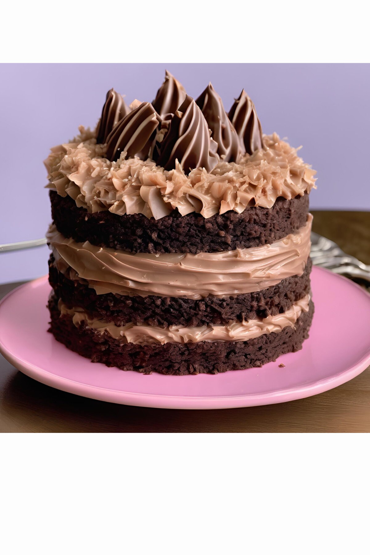 German Chocolate Cake | Crumbl Inspired Recipe - Etsy