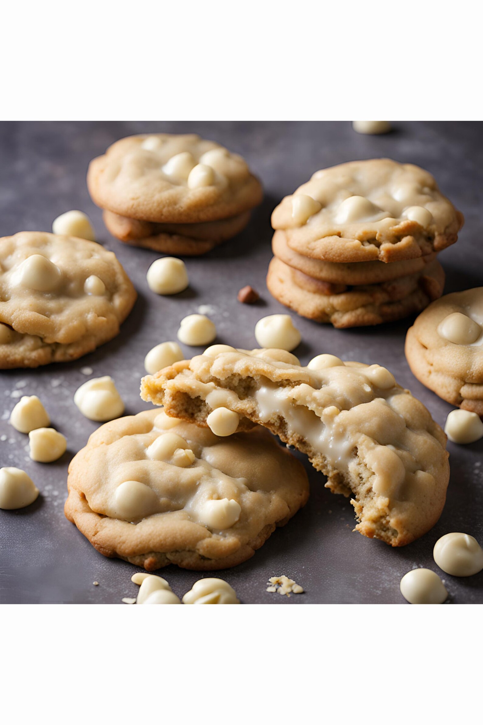 White Chocolate Macadamia Nut-stuffed Cookies Recipe - Etsy