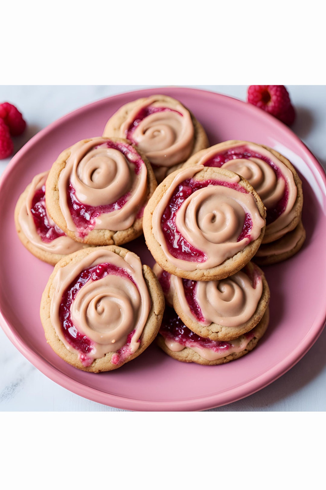 Peanut Butter & Jelly Cookies - Etsy