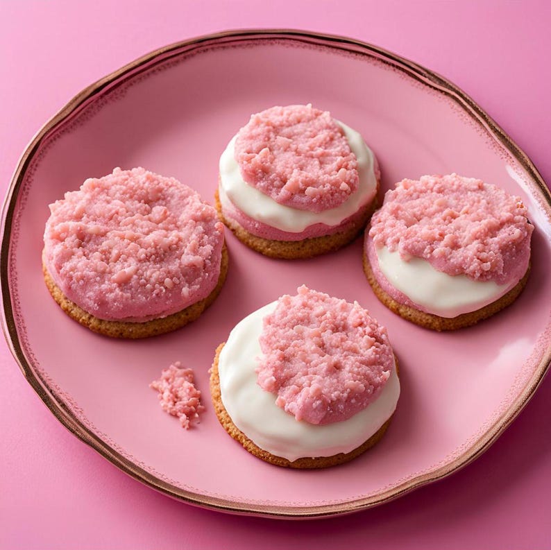 Crumbl-inspired Pink Velvet Cake Cookie Recipe | Instant Download ...