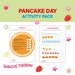 Pancake Day Activity and Colouring Sheets for Kids: Shrove Tuesday, Fat ...