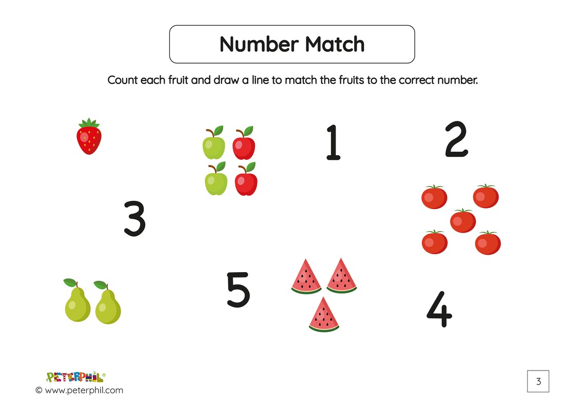 Maths Workbook Printable Activities: Learn to Count, Add, Subtract ...