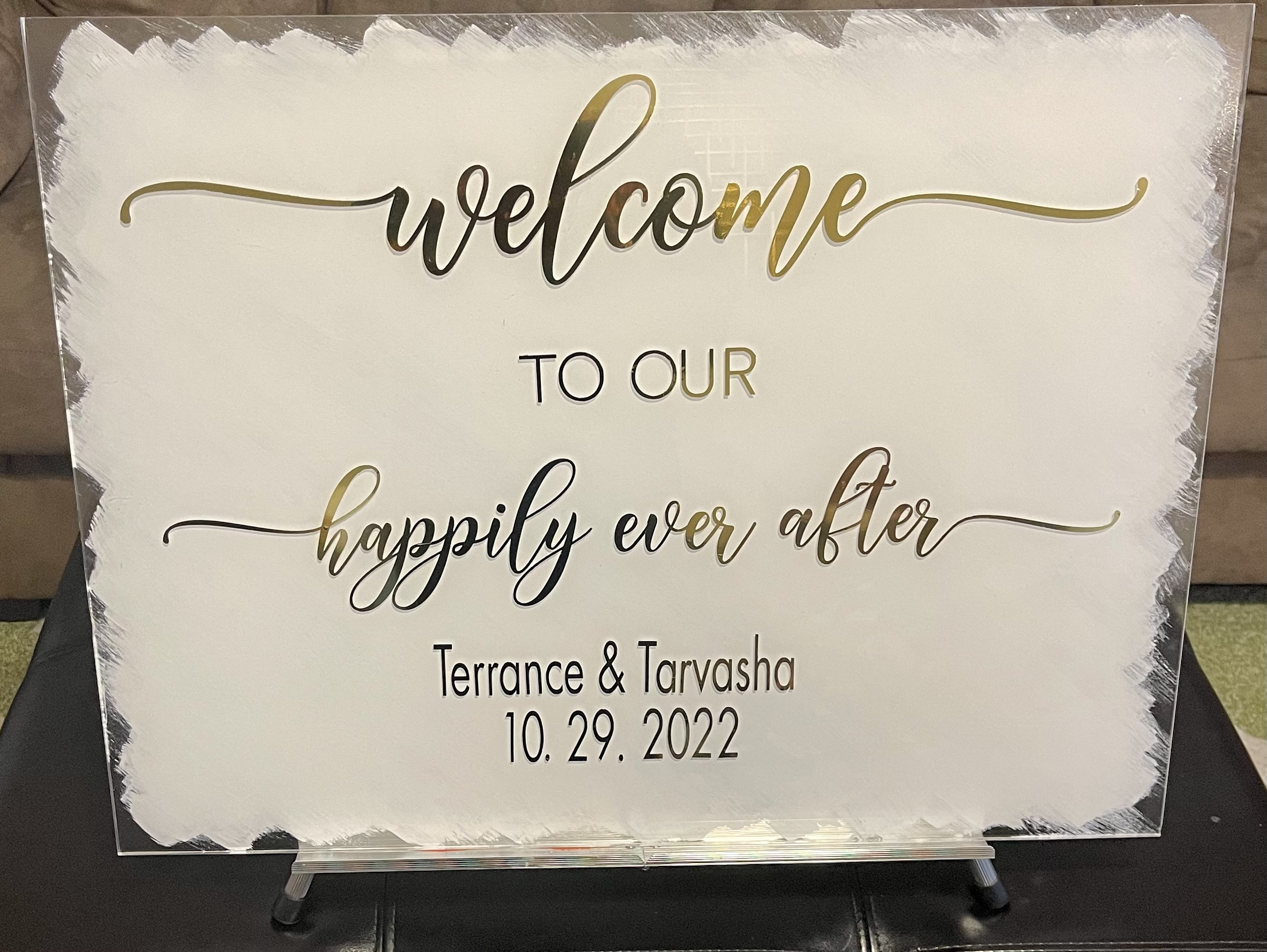 Acrylic Signs, Special Events - Etsy