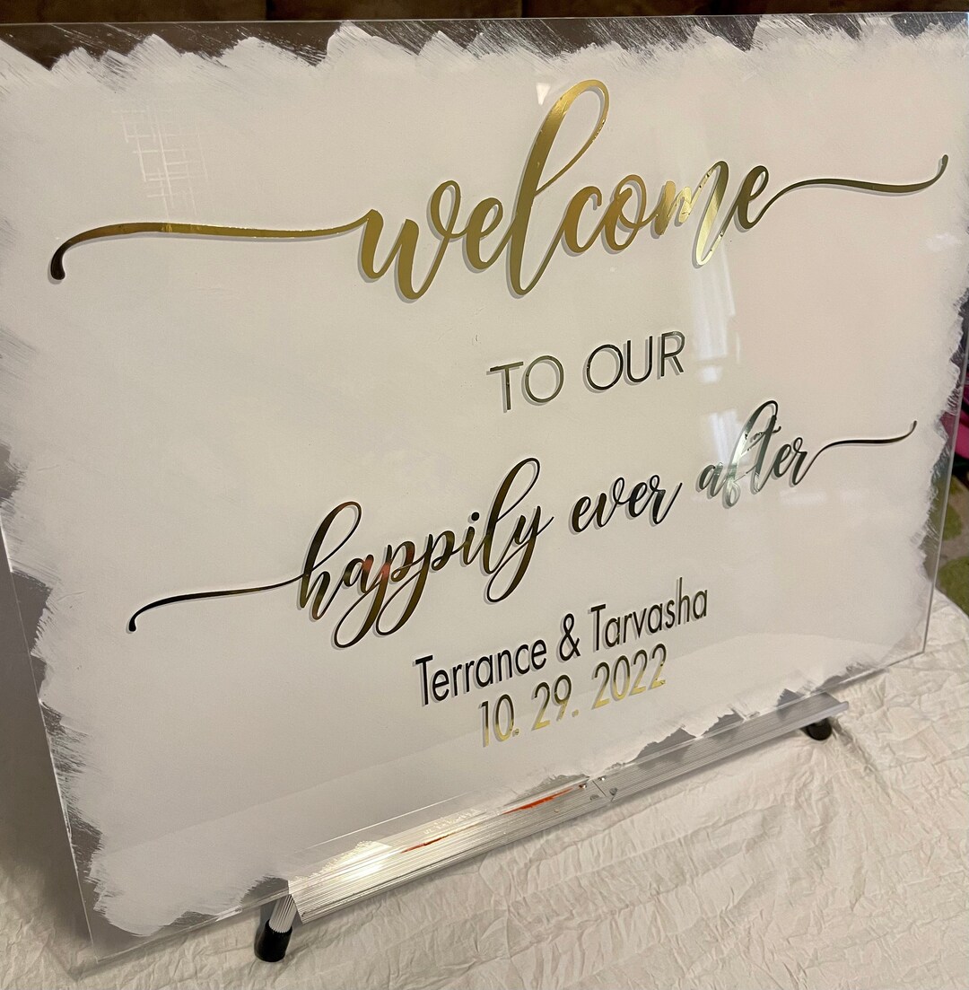Acrylic Signs, Special Events - Etsy
